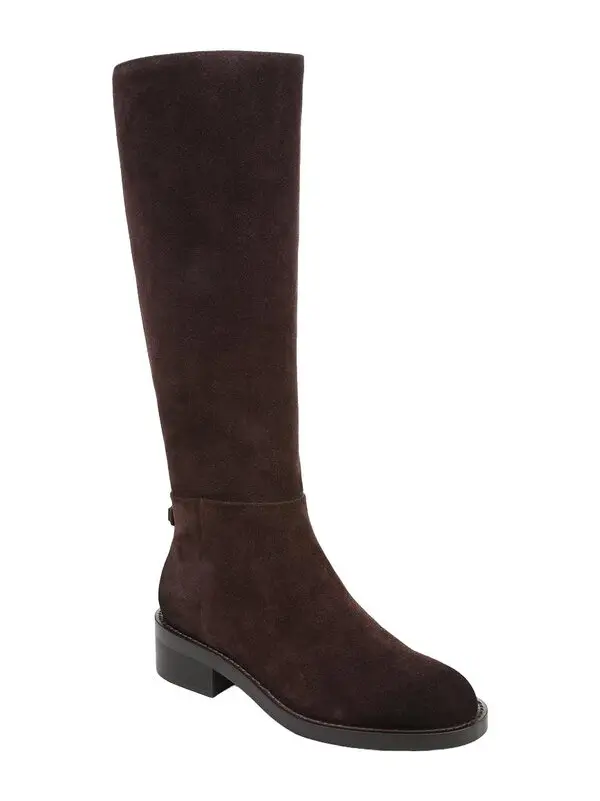 Sam Edelman Milla Knee High Boot - Cafe Noir Suede
