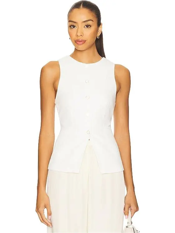 ALL THE WAYS Liliana Vest - Ivory