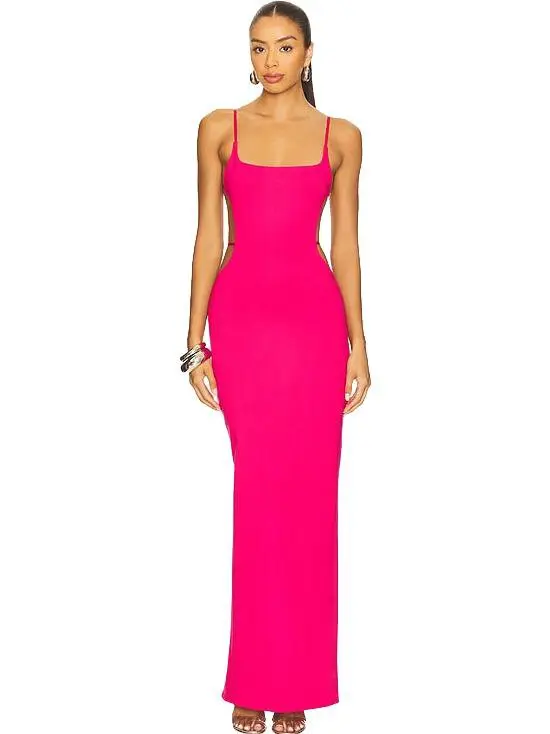 Nbd The Jarrah Maxi Dress - Fuchsia