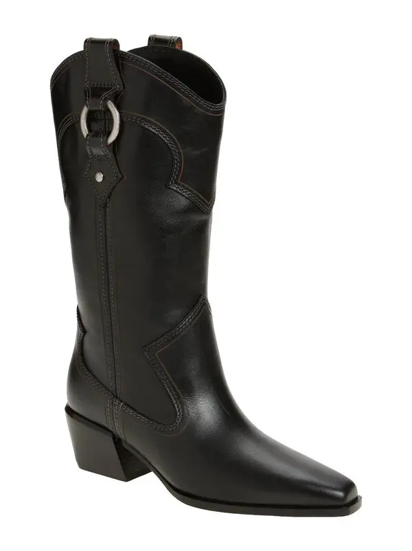 Rag & Bone Joni Western Boot - Black