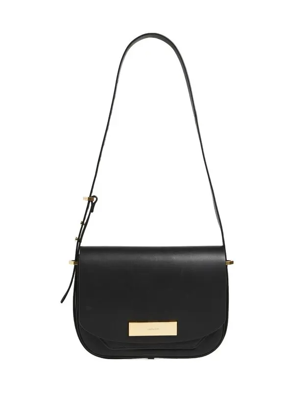 ALLSAINTS Etta Leather Shoulder Bag - Black