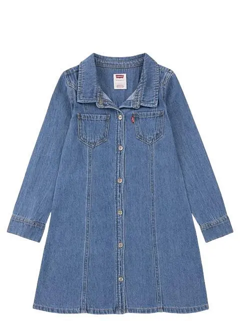 LEVI'S Western Denim Shirt Dress - Drew Me In
