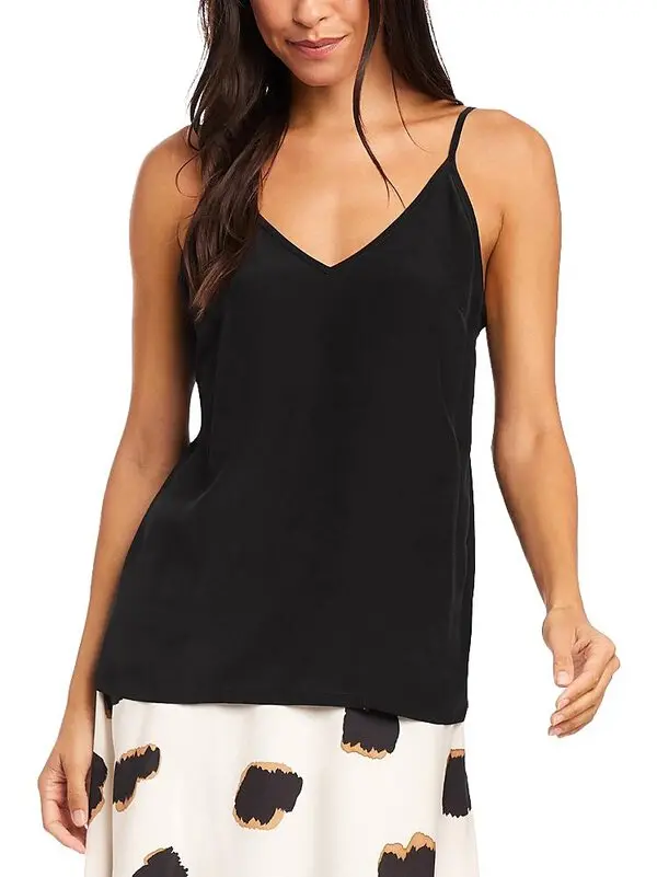 Fifteen Twenty Carys Silk Cami - Black