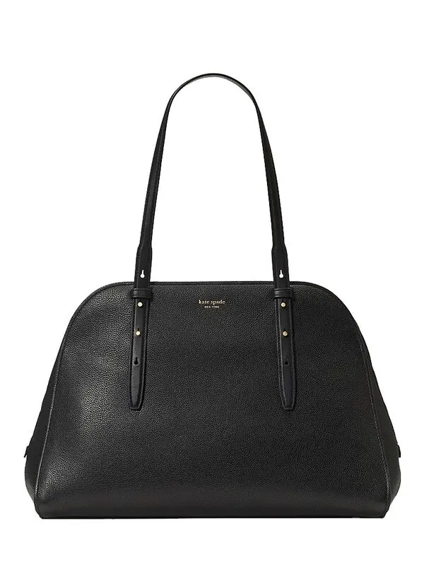 Kate Spade New York Maise Leather Carryall Bag - Black