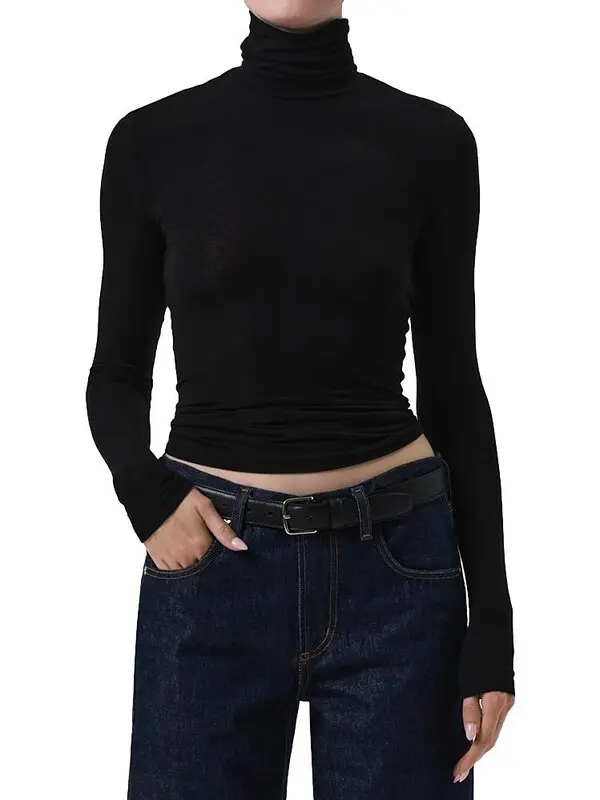 Citizens Of Humanity Caradene Turtleneck Tee - Black