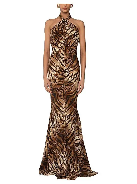 Ronny Kobo Affina Dress - Tigers Eye