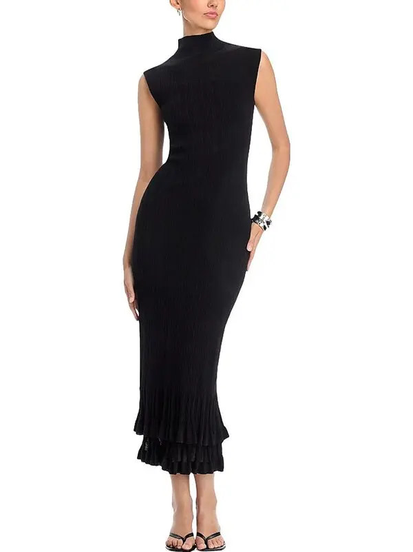 A.L.C. Kennedy Midi Dress - Black