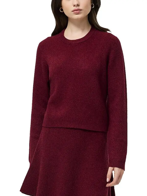 French Connection Vhari Knit Classic Sweater - Cabernet