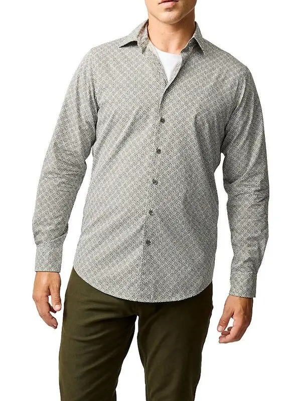 Rodd & Gunn Henderson Valley Slim Fit Shirt - Maple