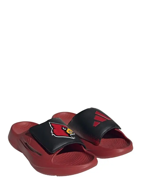 Adidas Lightblaze Slide Louisville Cardinals - Team Power Red/core Black