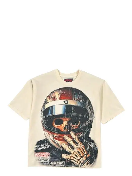 GODSPEED Glory Cup Tee Shirt - Bone