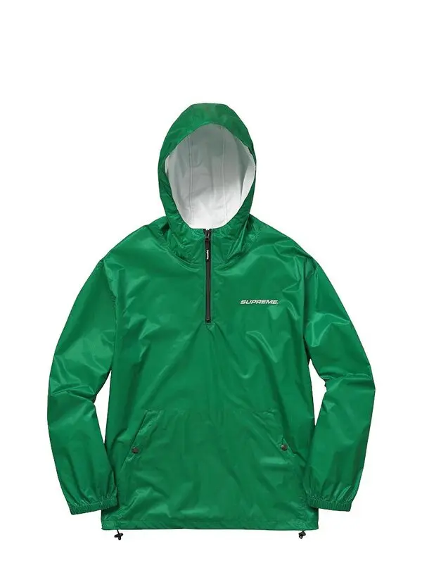Supreme Packable Ripstop Pullover - Green