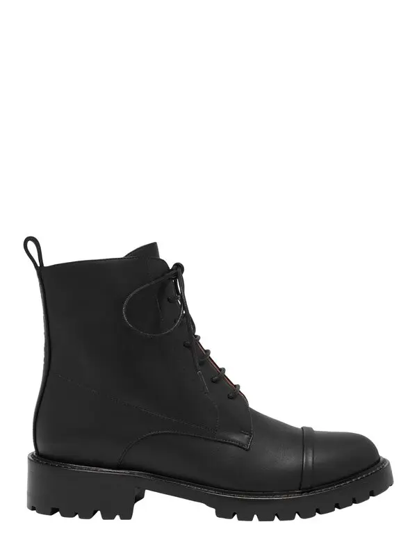 MALONE SOULIERS Leather Ankle Boots - Black
