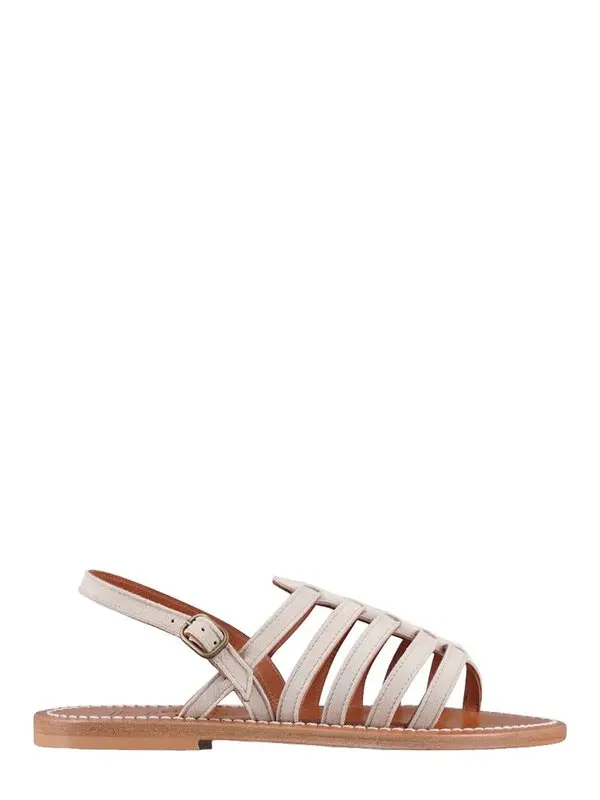 K.JACQUES Homere Strappy Sandals - Beige
