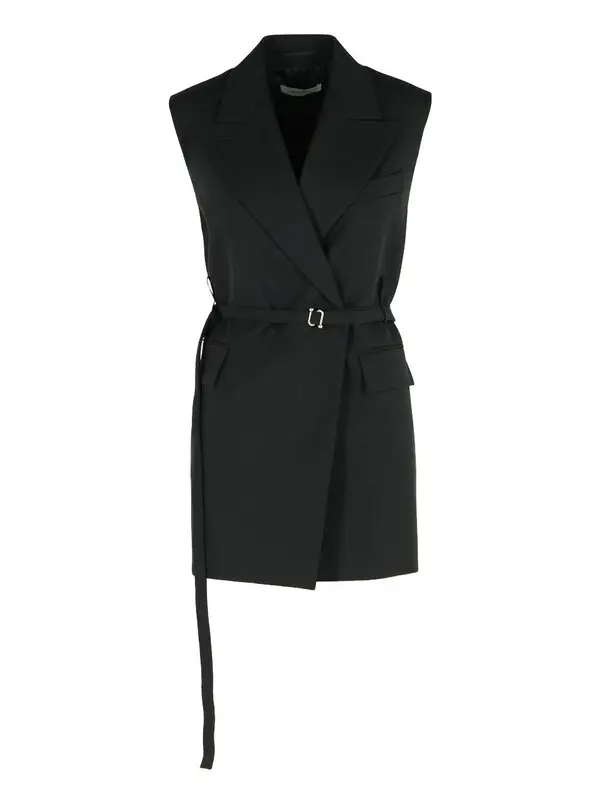 Sportmax Ciurma Virgin Wool Blazer - Black