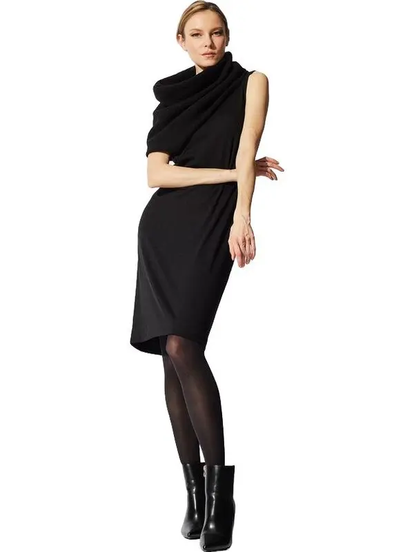 Natori Layering Jersey Sleeveless Dress - Black