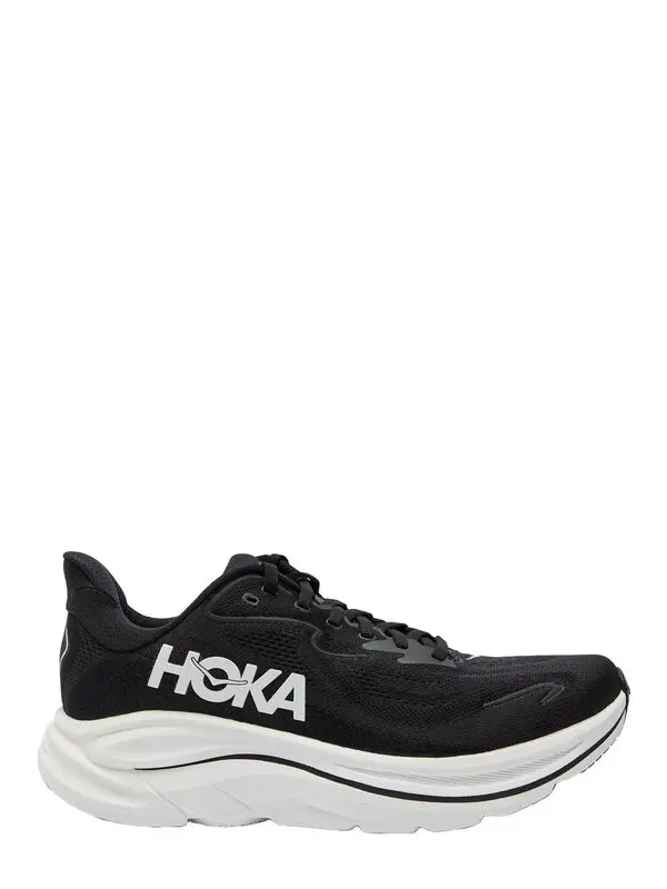Hoka Clifton 10 Mesh Sneakers - Black