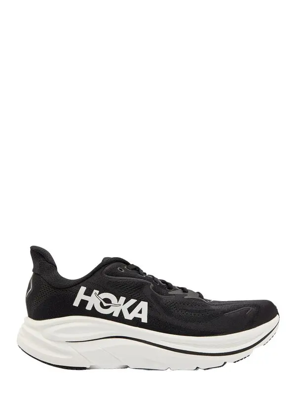 HOKA® Clifton 10 Mesh Sneakers - Black