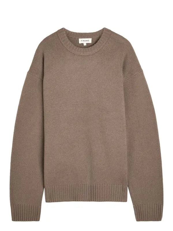 FRAME Cashmere Jumper - Light Brown