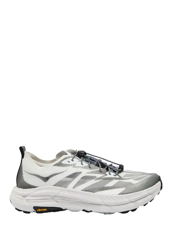 Hoka Mafate Speed 4 Panelled Sneakers - White