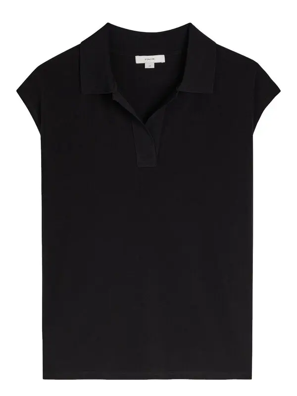 Vince Jersey Top - Black