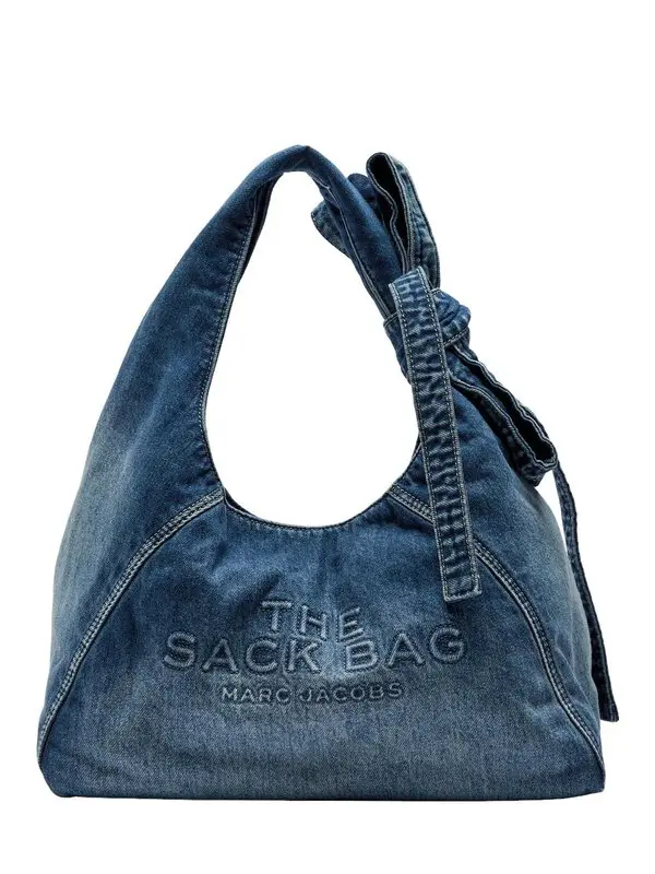 Marc Jacobs The Sack Denim Bag - Blue