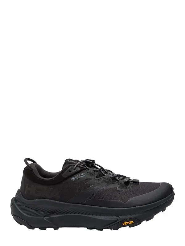 HOKA Transport Gtx Panelled Mesh Sneakers - Black