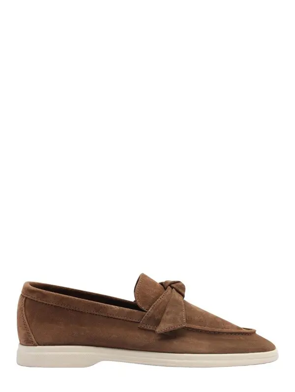 ALEXANDRE BIRMAN Calrita Suede Loafers - Brown