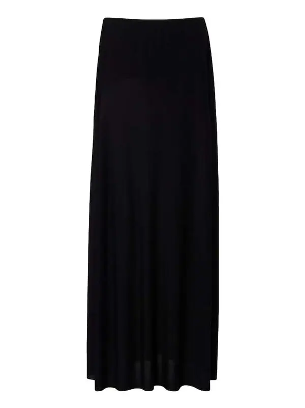 THE ROW Mirla Maxi Skirt - Black
