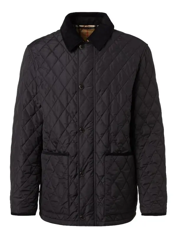 Burberry Quilted Jacket - Black