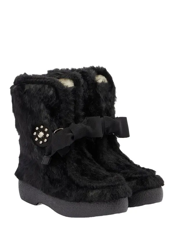 Valentino Garavani Snowish Ankle Boots - Black