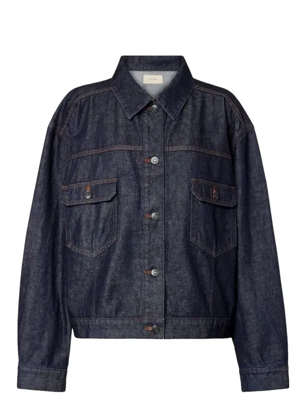 THE ROW Ness Denim Jacket - Blue