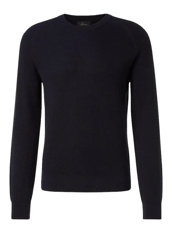 Brioni Cashmere And Wool Sweater - Blue