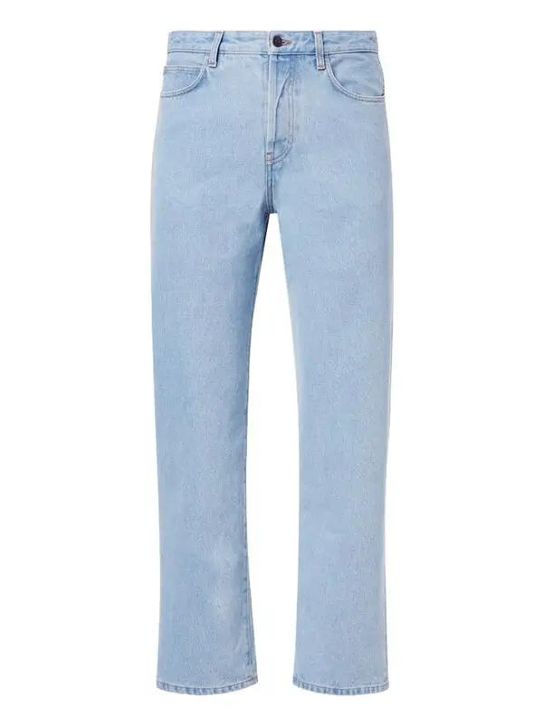 THE ROW Morton Straight Jeans - Blue
