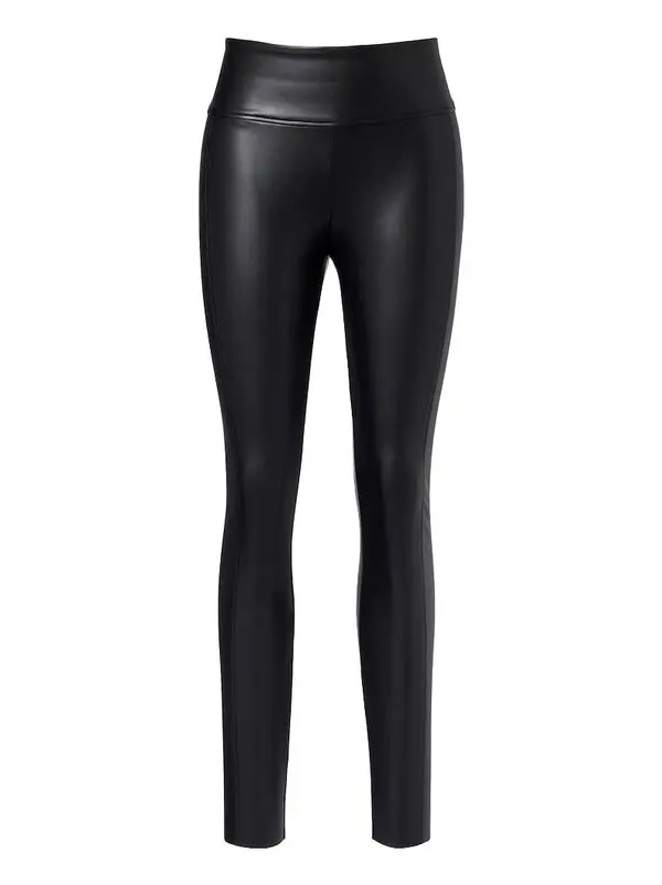 Wolford Edie Logo Leggings - Black