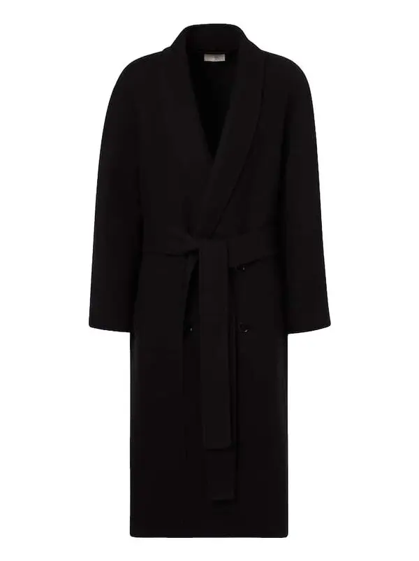THE ROW Ferro Wool-blend Coat - Black