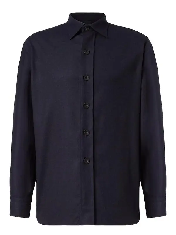 Rubinacci Wool Jacket - Blue