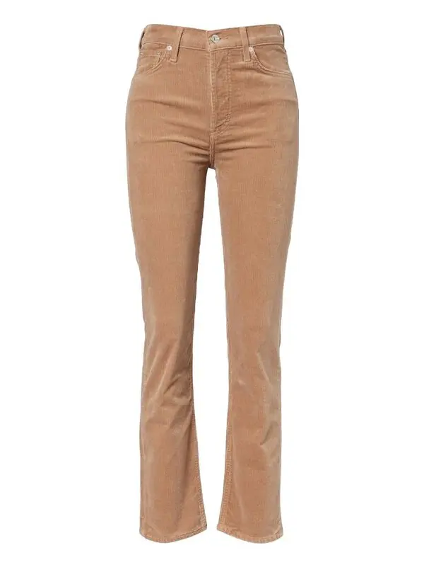 Citizens Of Humanity Blaine Corduroy Straight Pants - Beige