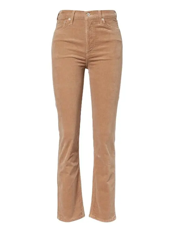 Citizens Of Humanity Blaine Corduroy Straight Pants - Beige