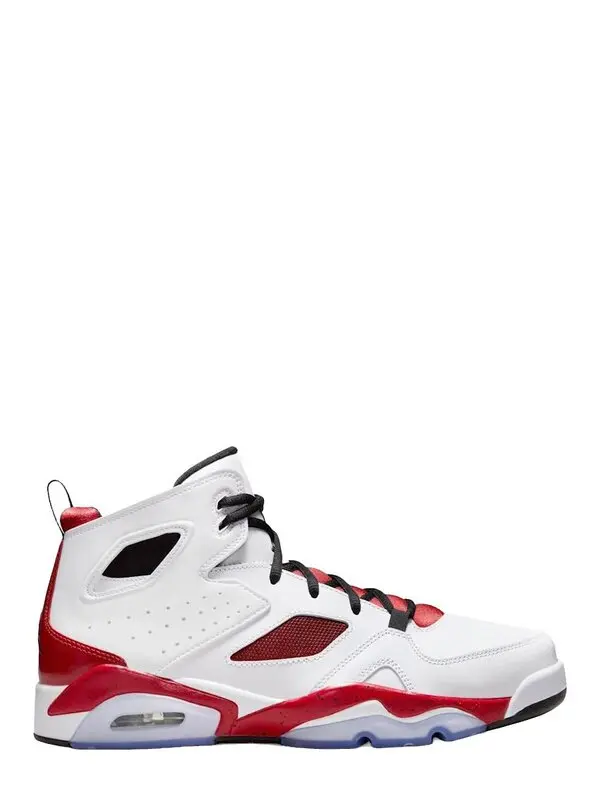 JORDAN Flight Club 91 Sneakers - White/gym Red/black
