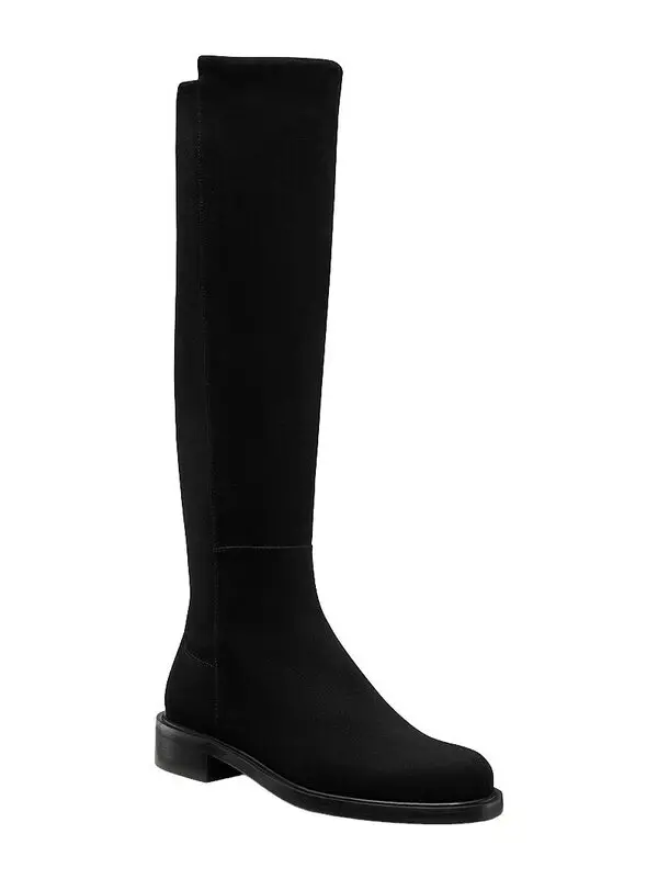 STUART WEITZMAN 50/50 Gisele Knee High Boots - Black