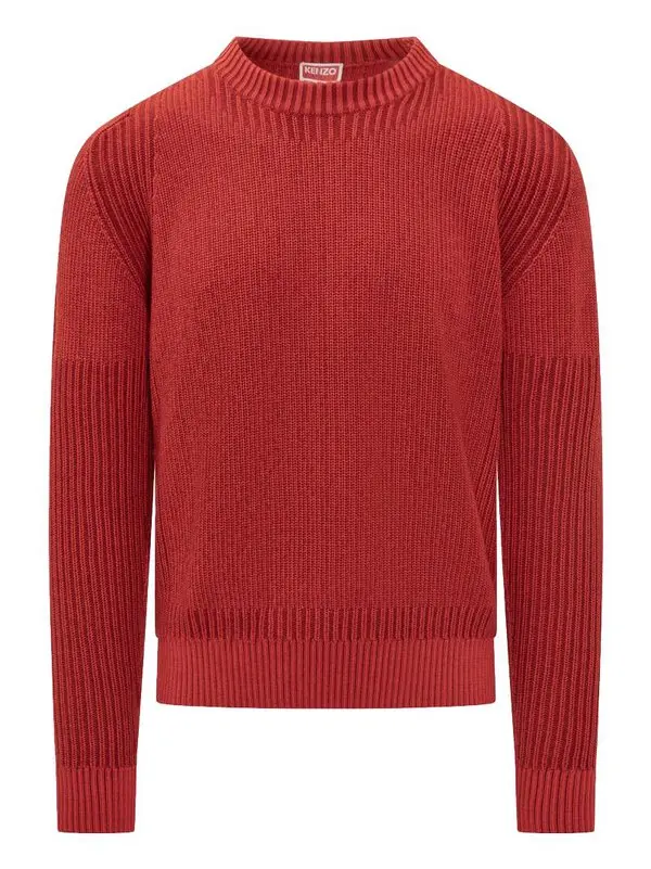 Kenzo Crew Neck Sweater - Red