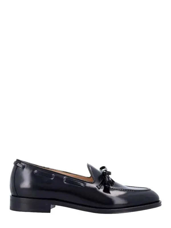 Valentino Garavani Bowshire Calfskin Loafer - Black