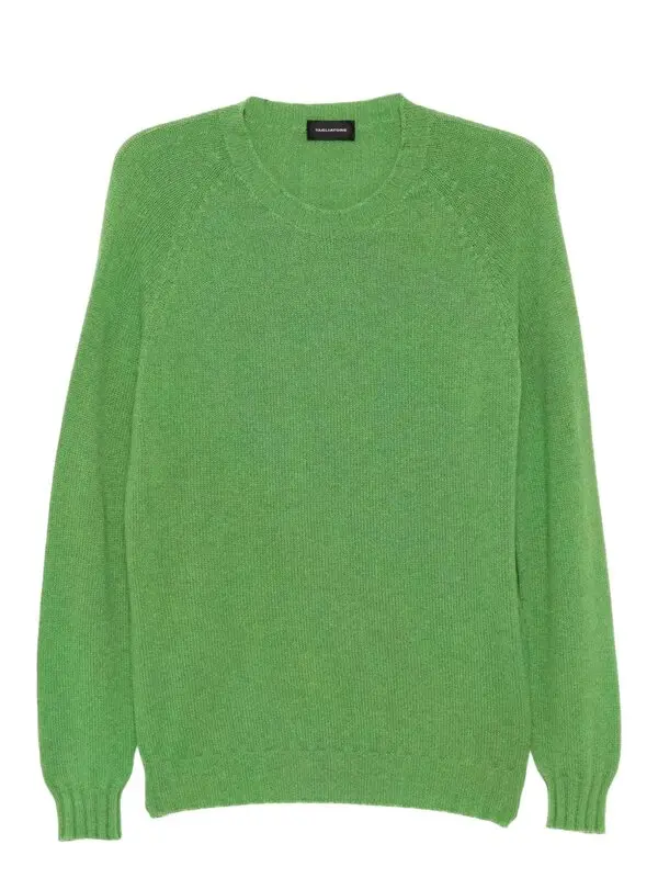 Tagliatore Crew-neck Cashmere Sweater - Green