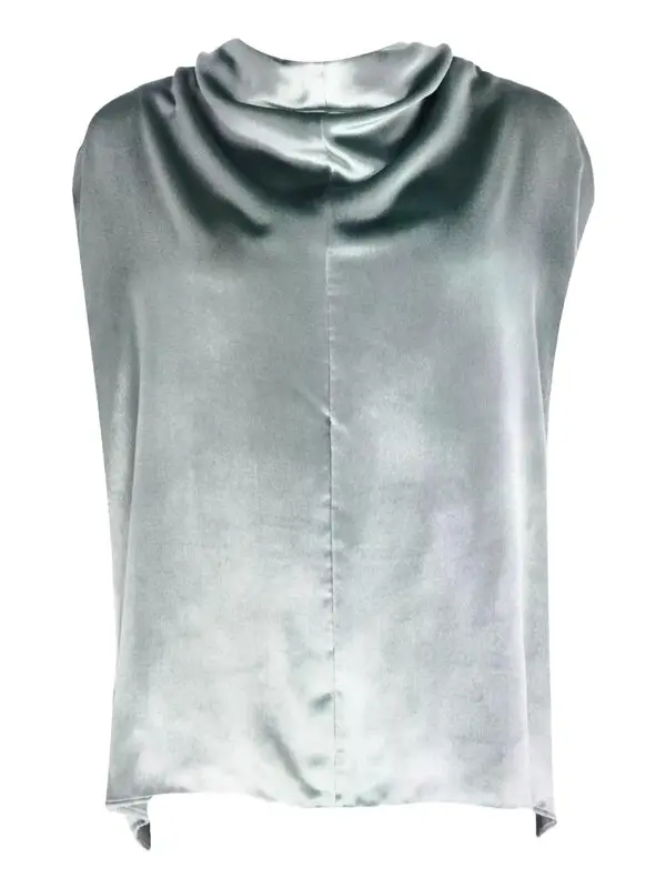 Alberta Ferretti Sleeveless Blouse - Green