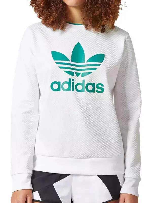 Adidas Trefoil Sweatshirt - White