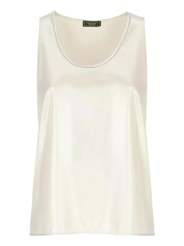 Peserico Sleeveless Top - Neutrals