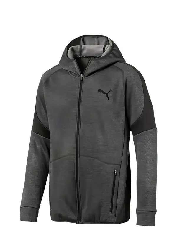 PUMA Evostripe Full-zip Hoodie - Grey