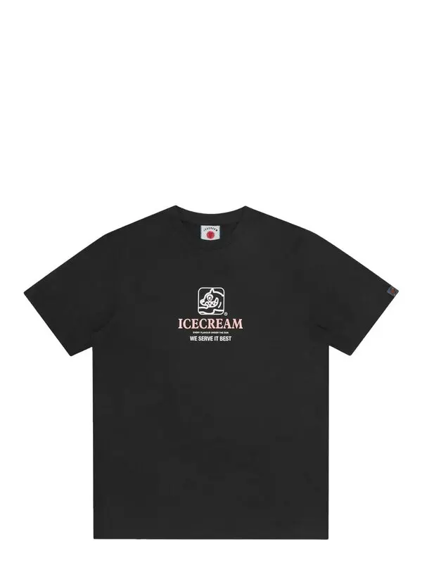 ICECREAM Graphic-print T-shirt - Black