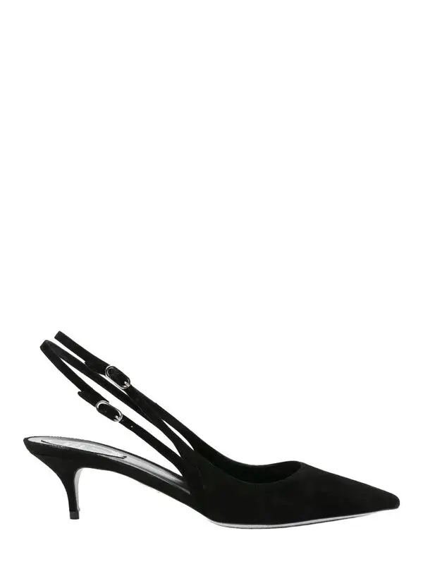 Rene Caovilla 60mm Slingback Pointed-toe Heeled Pumps - Black